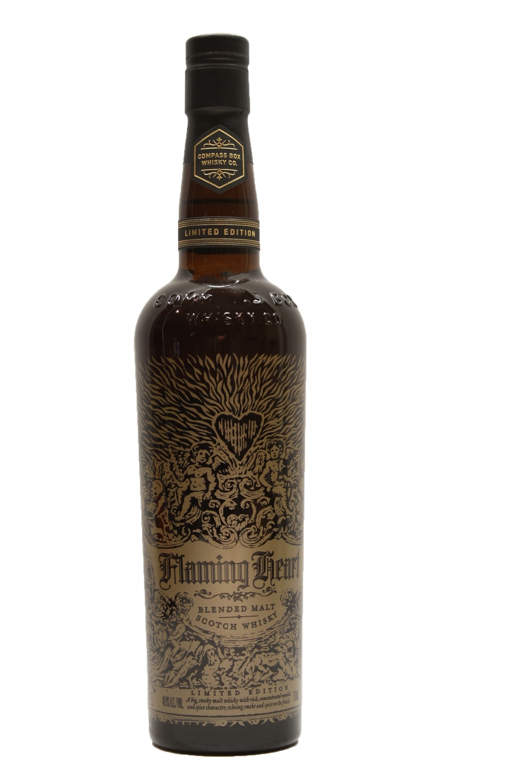 Compass Box Flaming Heart Limited Release bottled 2015 | Oaksliquors.com