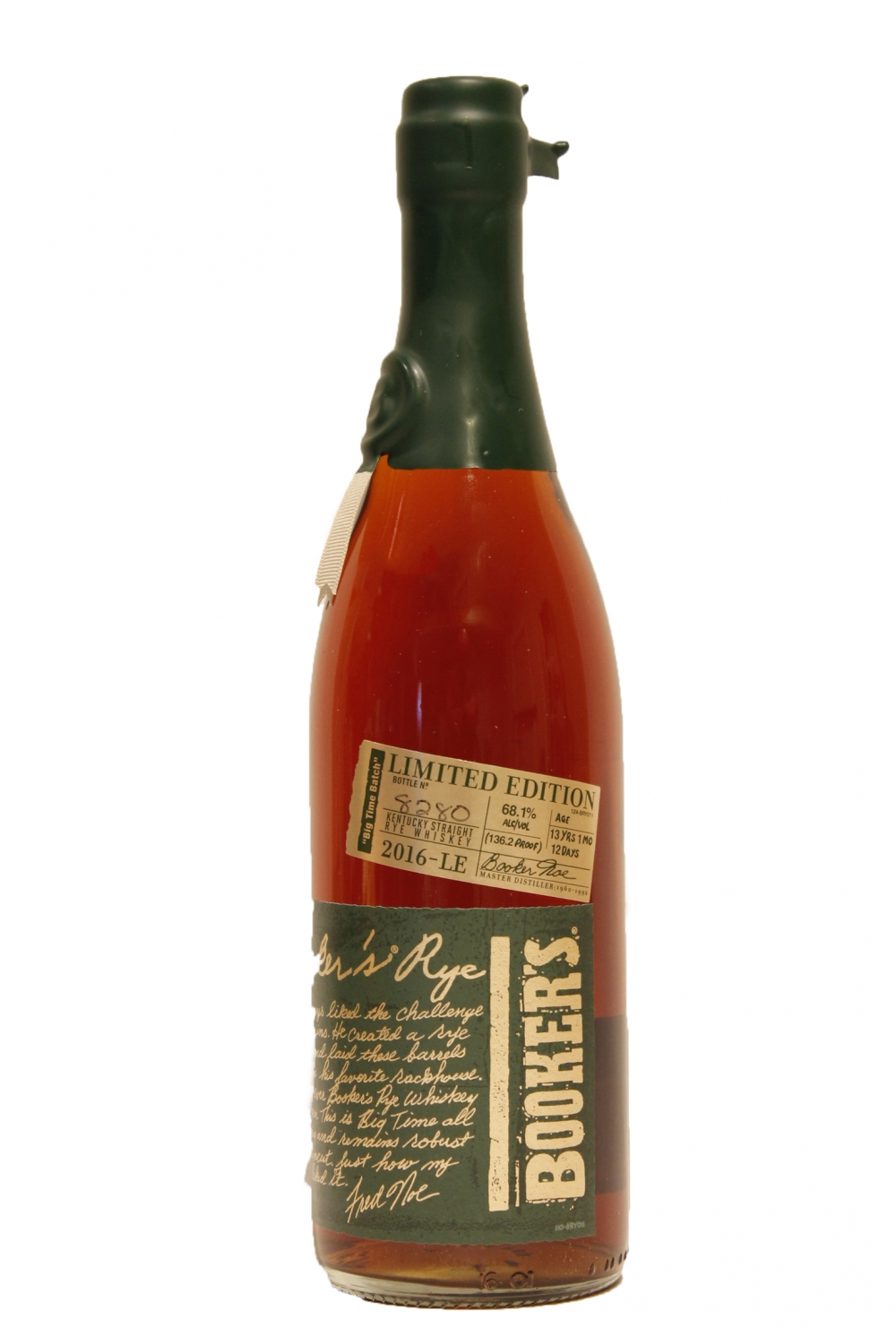 Booker's Limited Edition "Big Batch" Rye Whiskey 2016 | Oaksliquors.com