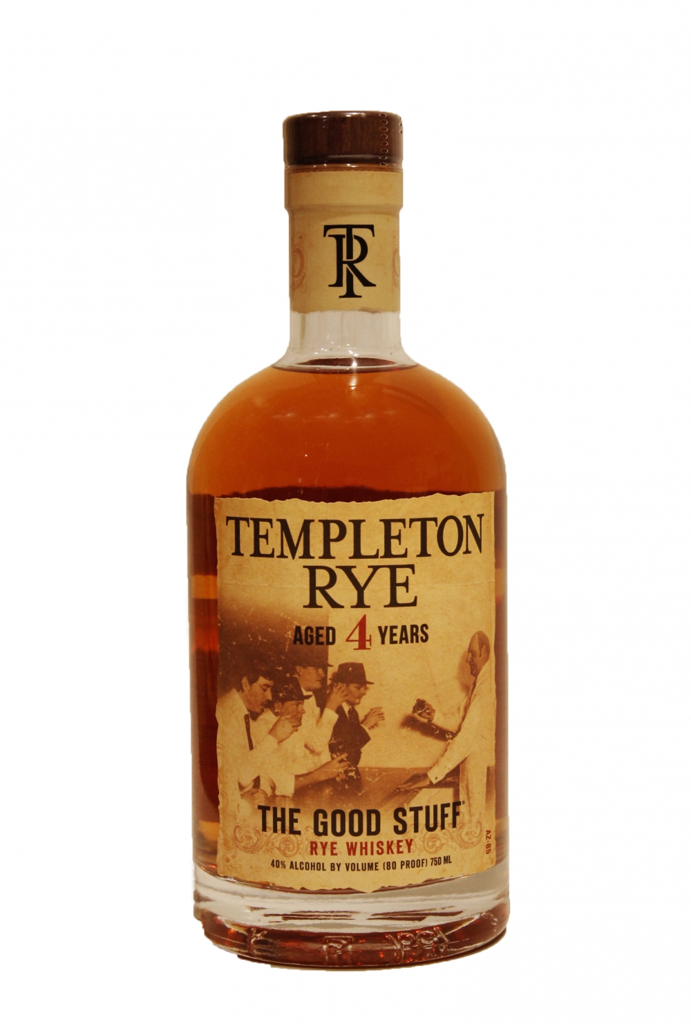 Templeton Rye 4 Years Old The Good Stuff | Oaksliquors.com