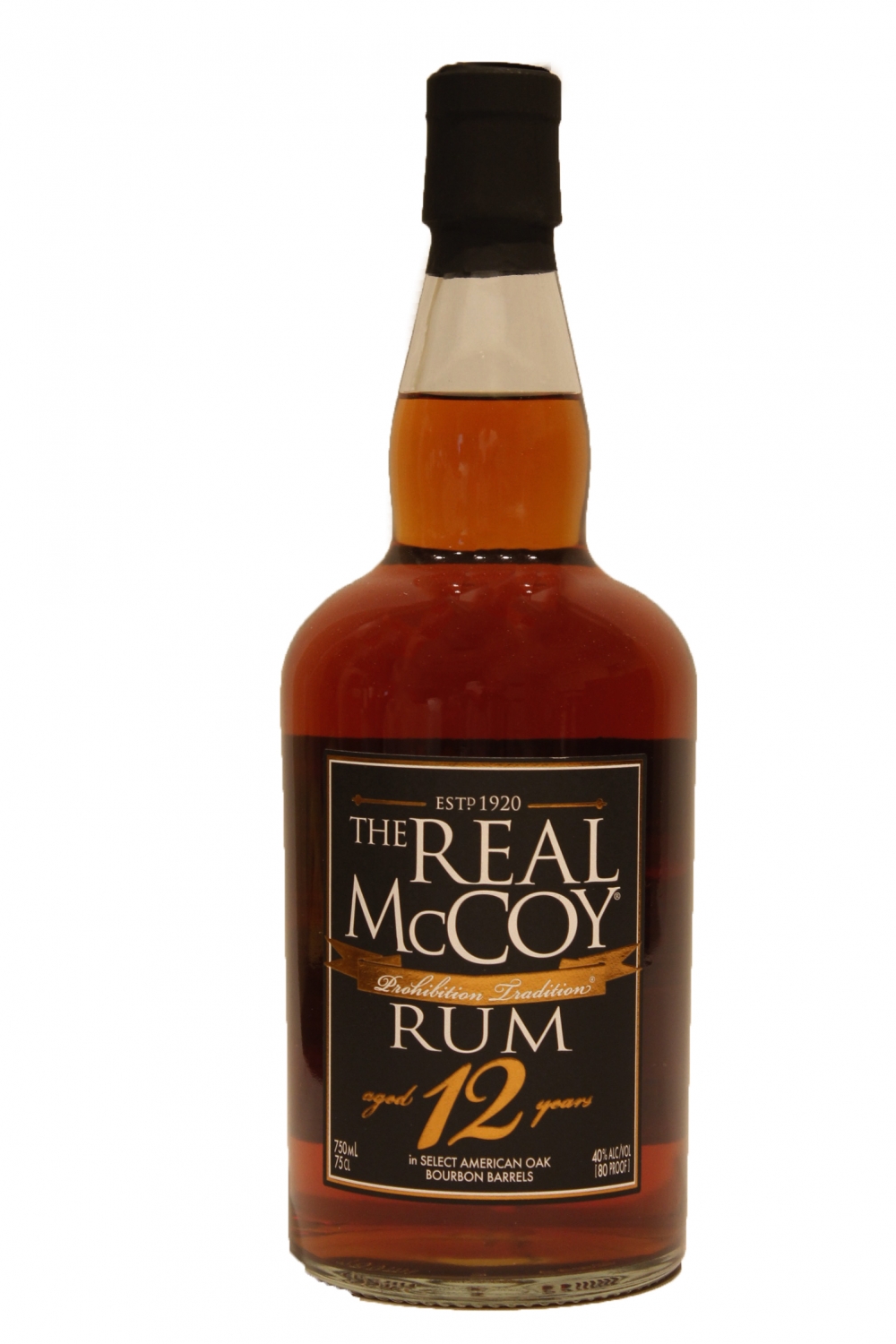 The Real McCoy Rum 12 years Old | Oaksliquors.com