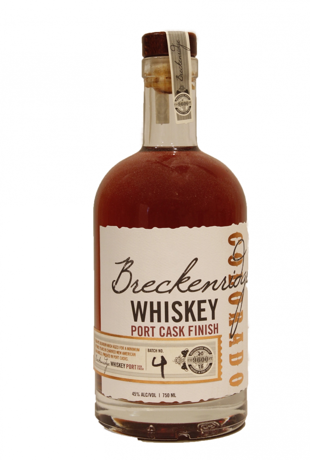 Breckenridge Port Cask Finish Whiskey Batch 4 | Oaksliquors.com