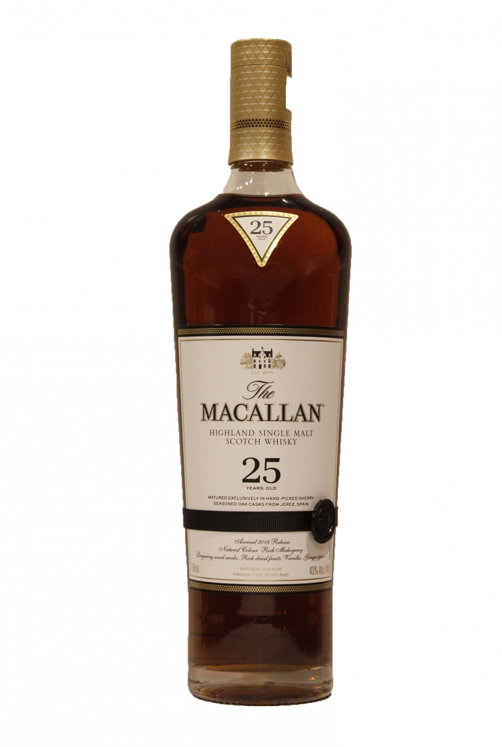 Macallan 25 Year Old Sherry Oak 2019 | Oaksliquors.com