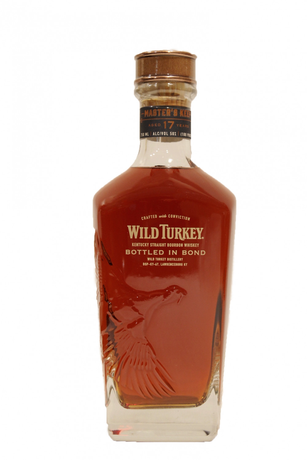 Wild Turkey 17 Years Old Masters Keep Bottled In Bond Bourbon ...