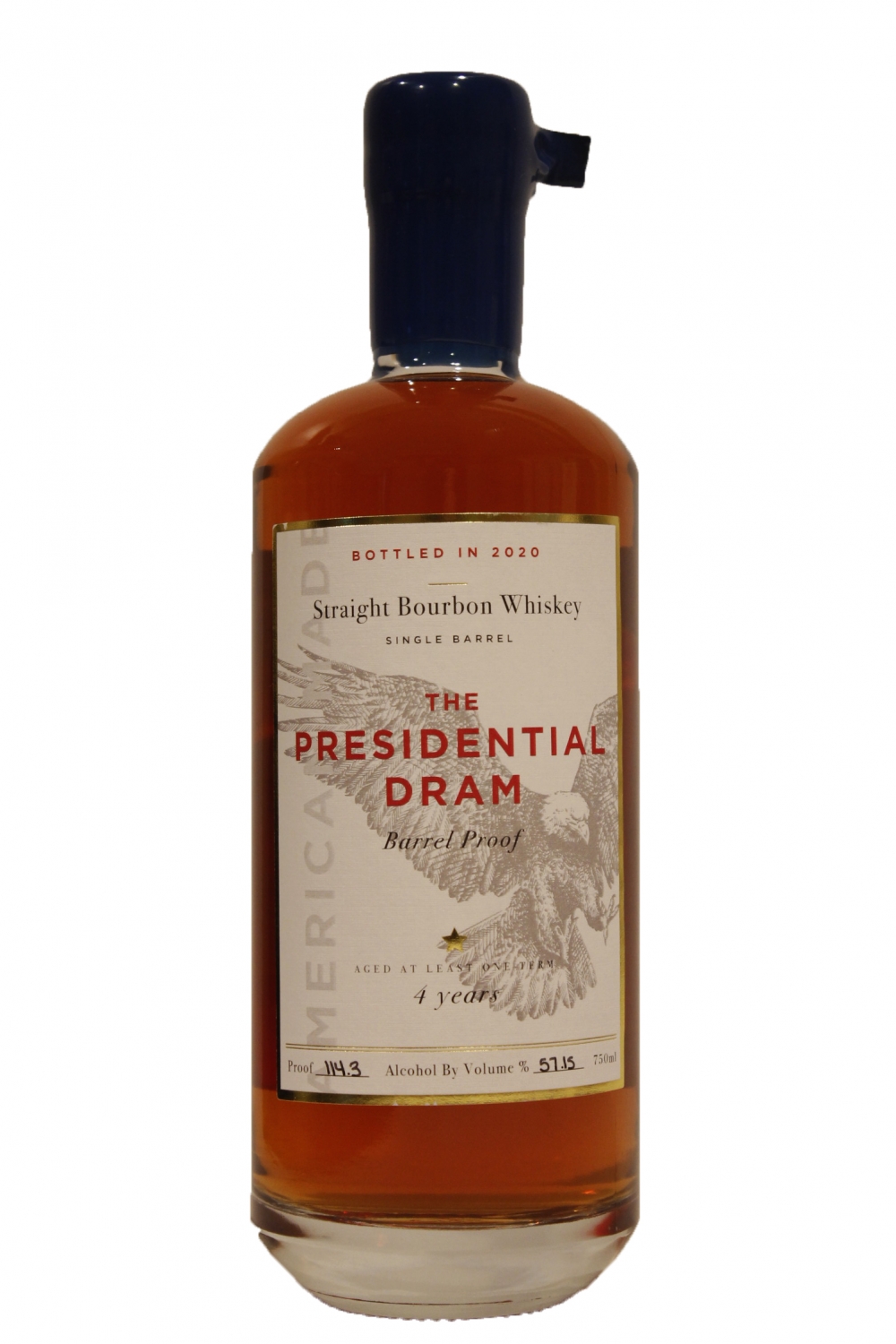 Proof and Wood 'The Presidential Dram' Single Barrel 4 Years Old ...