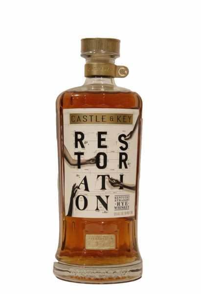 Castle and Key Restoration Rye Whiskey 2022 | Oaksliquors.com