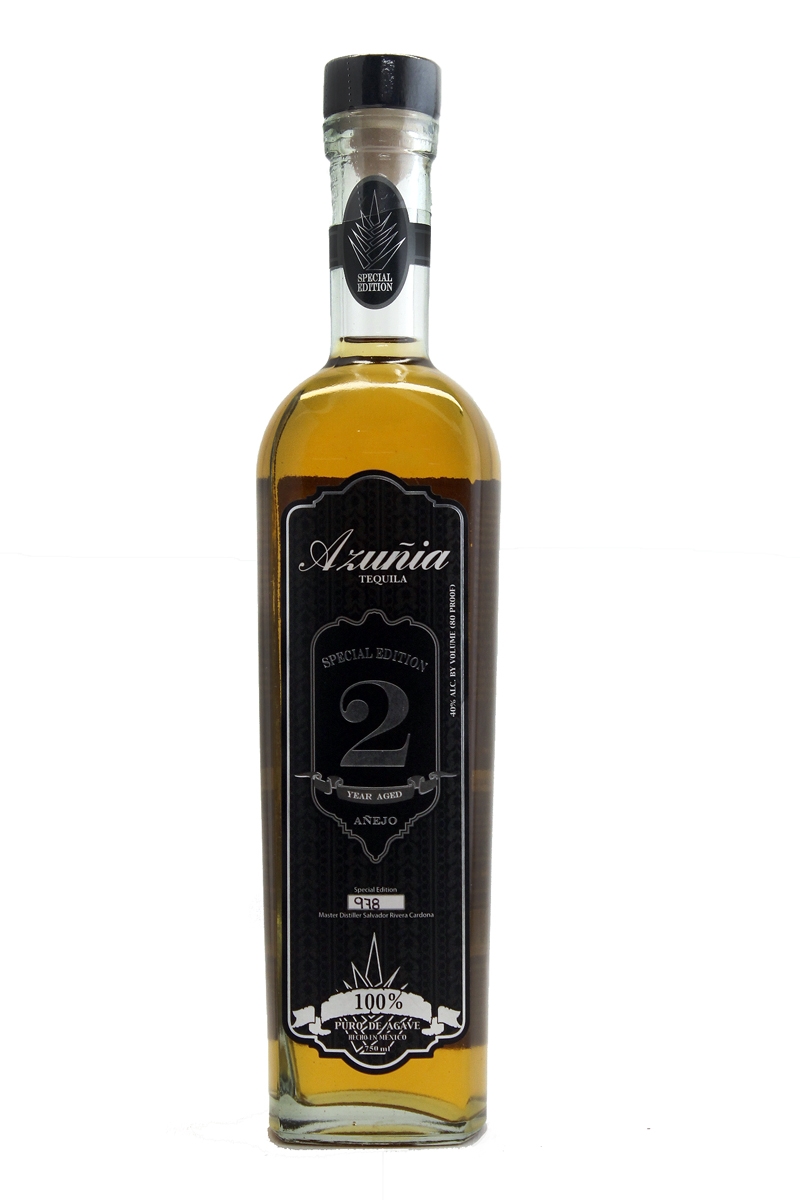 Azunia Black Special Edition 2 Year Old Anejo Tequila | Oaksliquors.com