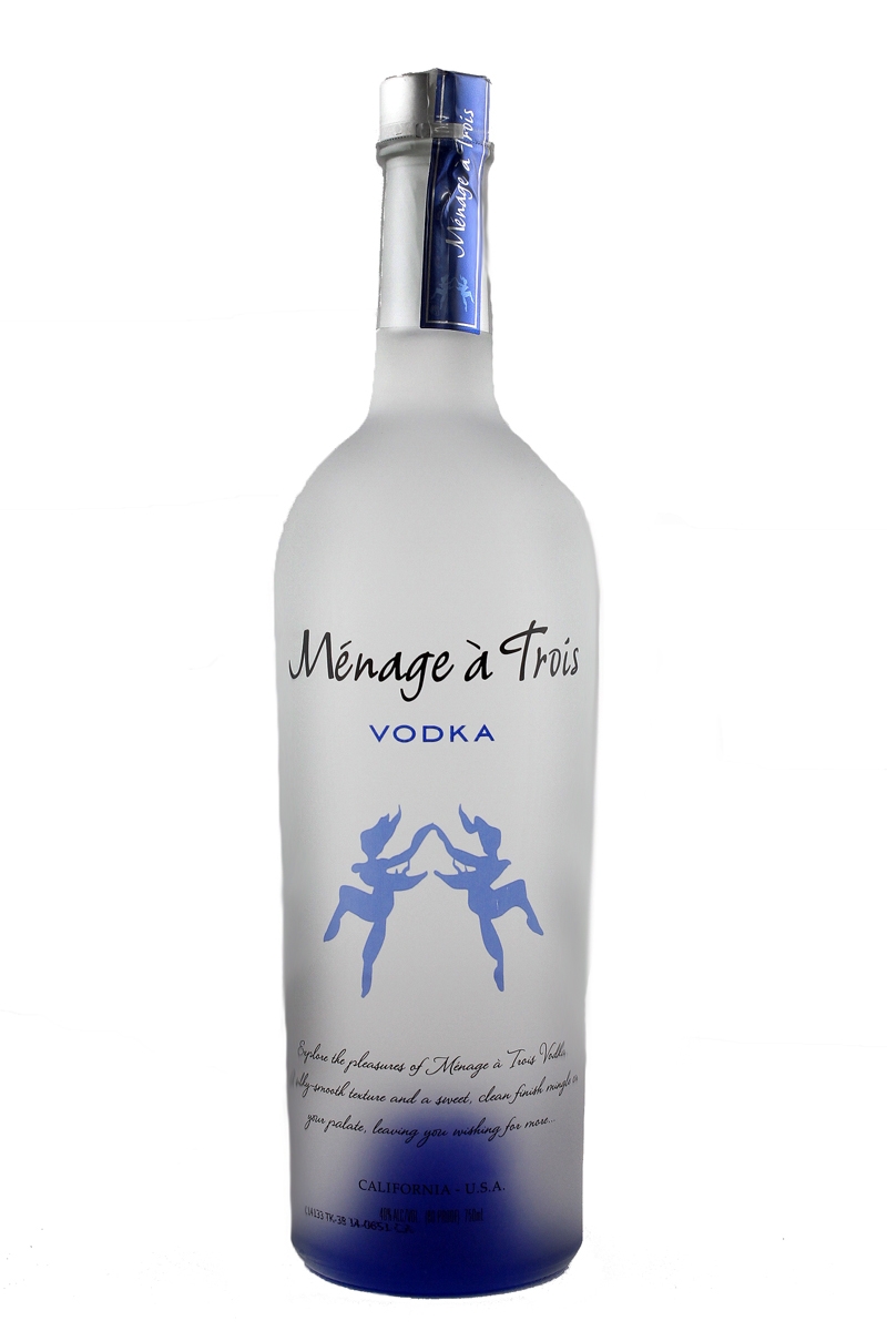 Menage 'a Trois Vodka | Oaksliquors.com
