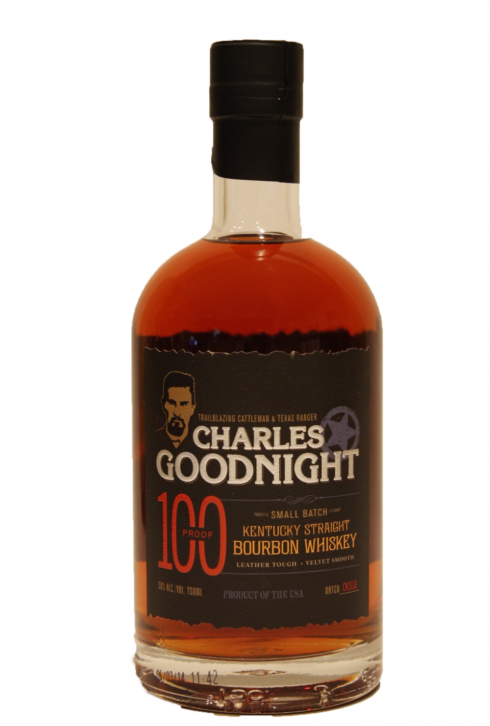 Charles Goodnight 100 Proof Small Batch Kentucky Straight Bourbon ...