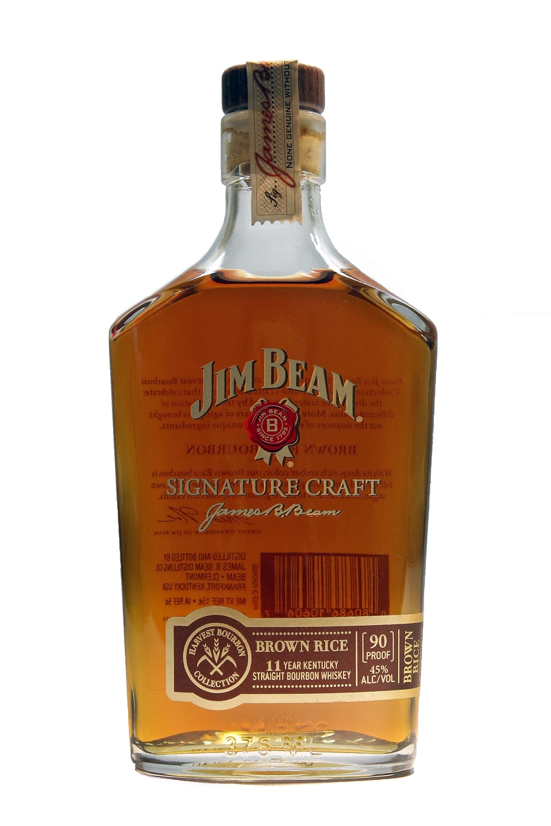 Jim Beam Signature Craft Harvest Bourbon Collection Brown Rice 11 Year ...