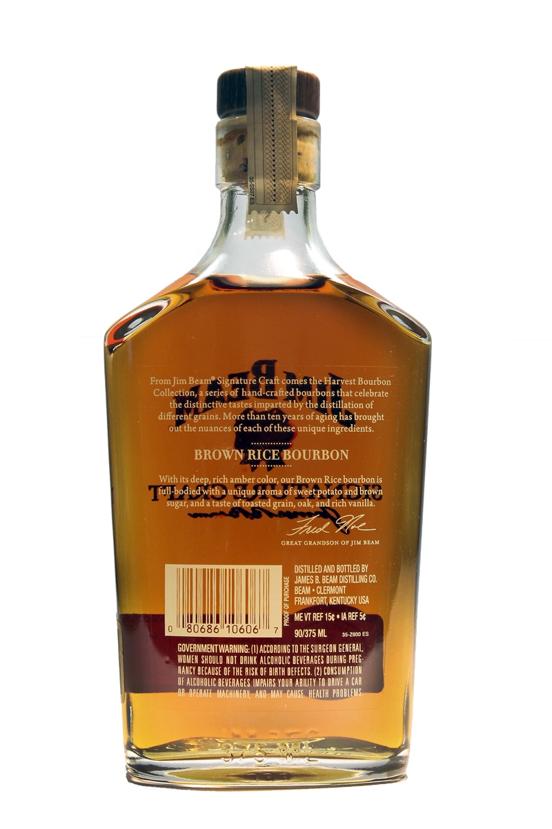 Jim Beam Signature Craft Harvest Bourbon Collection Brown Rice 11 Year ...